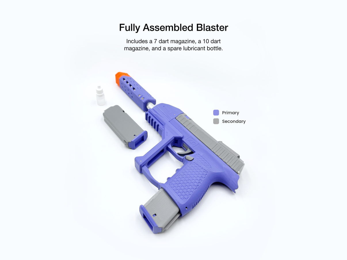 Znc Aus Completed Dart Blaster – BM Print Shop - Custom Nerf Shop
